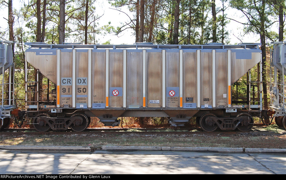 Aluminum 2-Bay Covered Hopper CRDX 9150